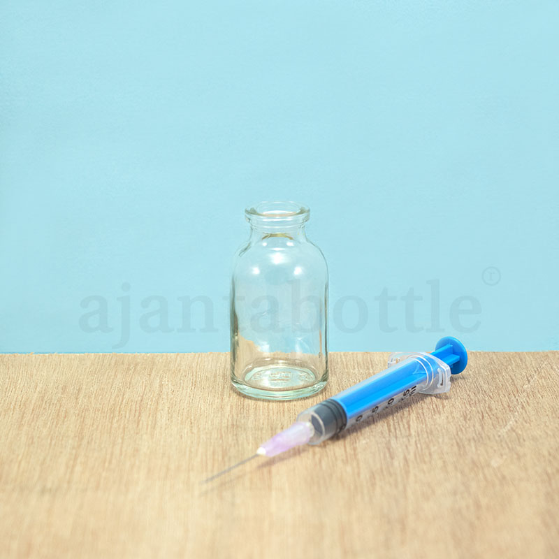 20 ml Clear Glass Vials 20 mm Special Neck - Ajanta Bottle Pvt Ltd