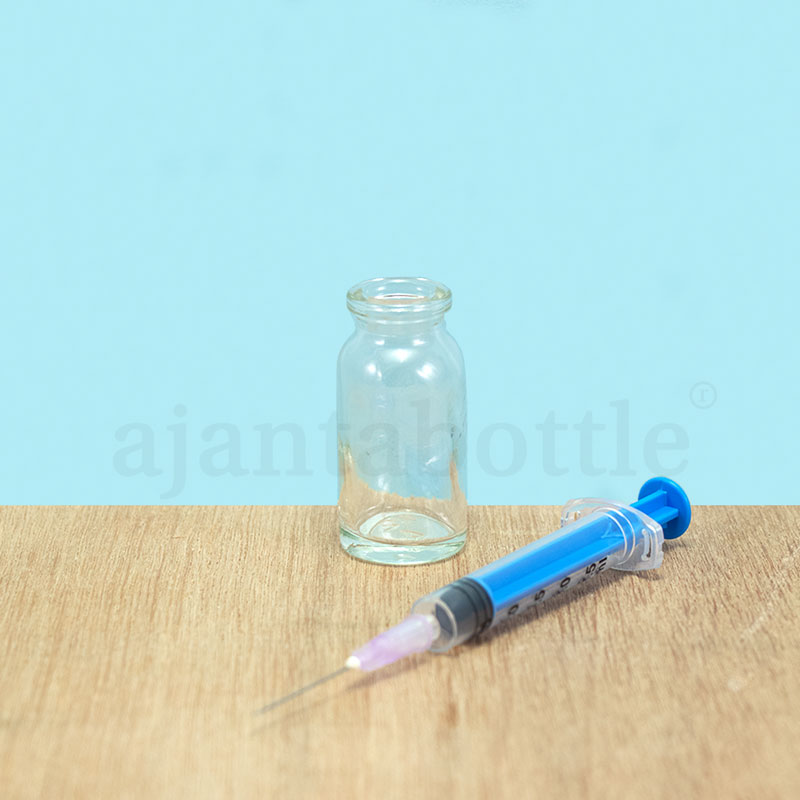 10 ml Clear Glass Vials 20 mm Special Neck - Ajanta Bottle Pvt Ltd