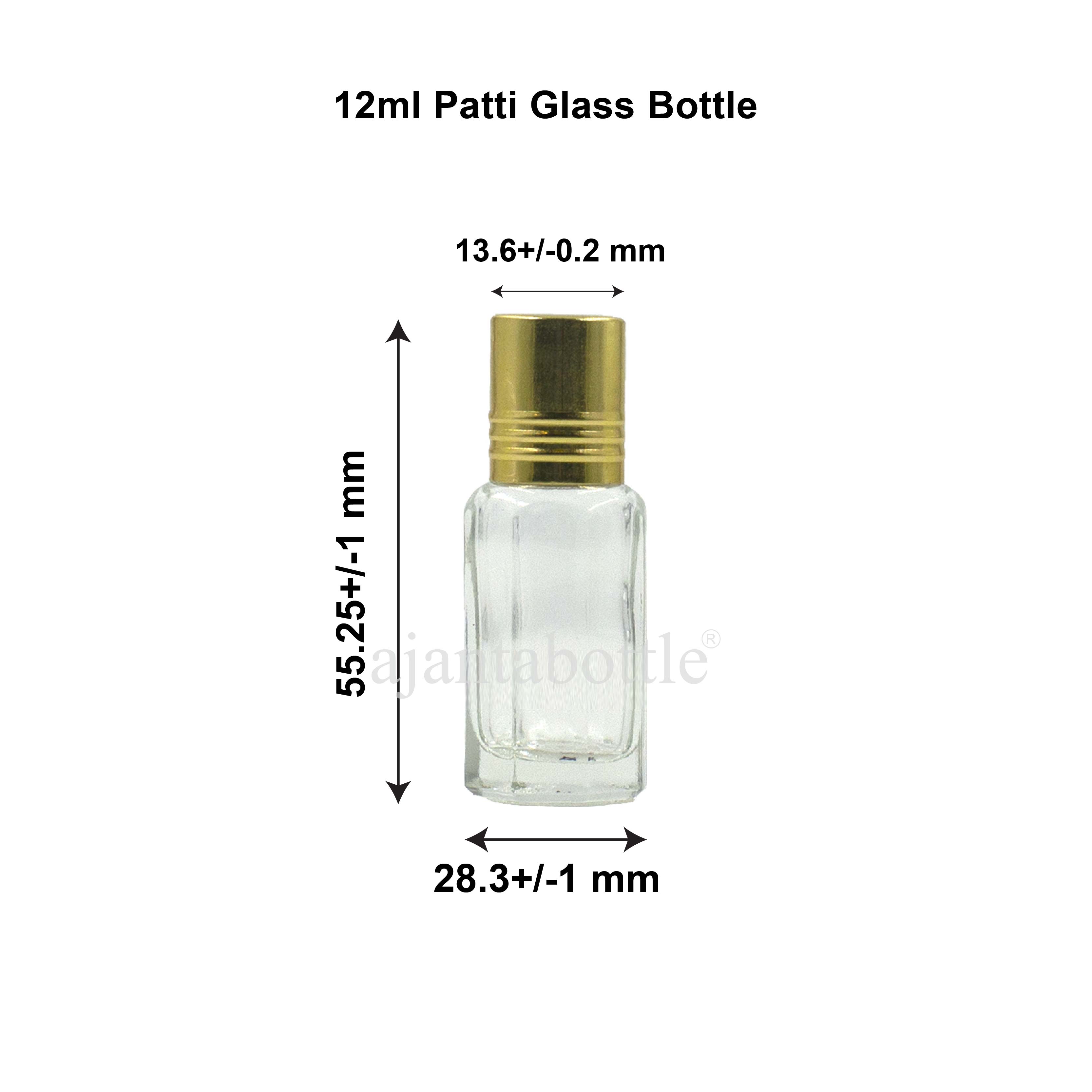 12 ML PATTI GLASS BOTTLE - Ajanta Bottle Pvt Ltd